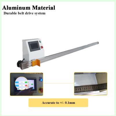 China Automatic Measuring Cutting Digital Stop Machine Measures & Stops for All Materials 3 or 4 Meter Length for sale