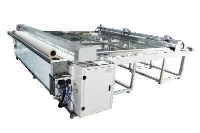 Ultrasonic&Crush 2in1 Roller Blind Fabric Cutting Machine with Automatic Measuring Stop