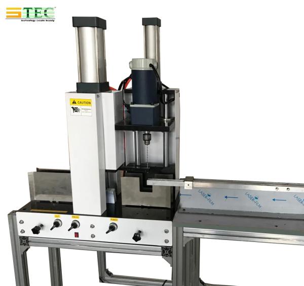 Quality Honey comb/pleated blind fabric cutting and punching machine for sale