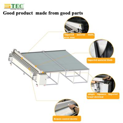 China Sunscreen/zebra/blackout/dream Roller Blind Fabric Cutting Machine Automatically Cutting and Controlling for sale