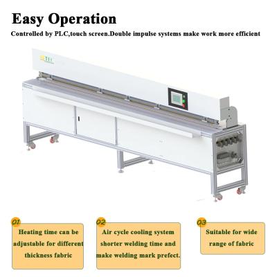 China Automatic Impulse Fabric Welding Machine Welding for All Kinds Blinds Roller Blind zebra Blind Multiple Ways for sale