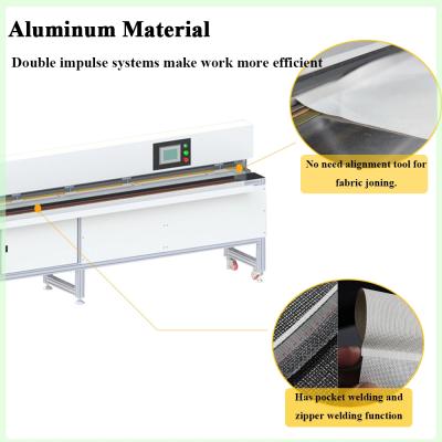 China Automatic Impulse Fabric Welding Machine Welding for All Kinds Blinds Roller Blind zebra Blind Multiple Ways for sale