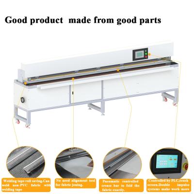China Automatic Impulse Fabric Welding Machine Welding for All Kinds Blinds Roller Blind zebra Blind Multiple Ways for sale
