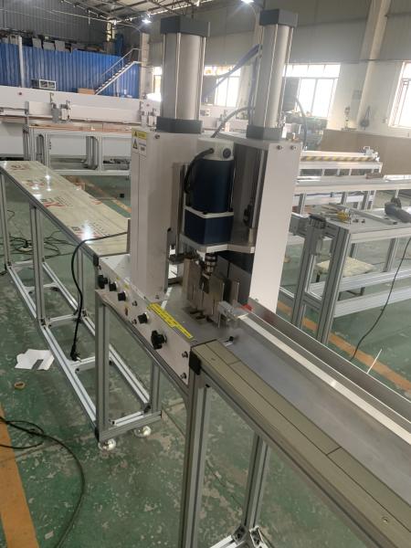 Quality Pneumatic Honeycomb Blinds Width Changable Cutting PunchingMachine for sale