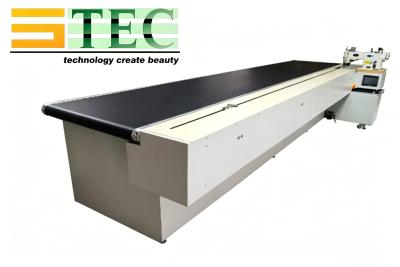 China STCM-HM Industrial Curtain Making Machine, 4000mm Conveyor Automatic Curtain Edge Hemming Sewing Equipment for sale