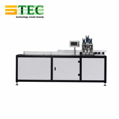 China Fully Automatic 50mm Venetian Blind Slat Cutting, Rail Punching and Length Control Machine for sale