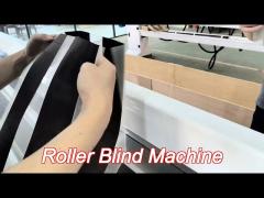 0.3mm Precision Roller Blind Machine Stainless Steel Roller Zebra Blind Cutter For Sheer Fabrics