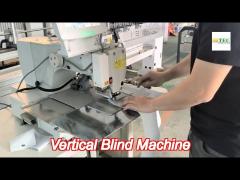 automatic vertical blind vane hem pocket sewing machine curtain&roller blind