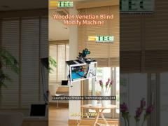 wooden venetian blind slat modify cutting machine hydraulic cutting