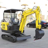 China 2.5 T Mini Excavator Machine 20KW Compact Mini Digger Machine for sale