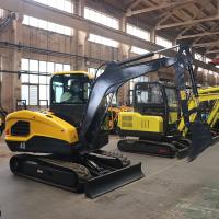 China Super Power 4 Ton Mini Excavator Saving Energy Compact Small Digger Machine for sale