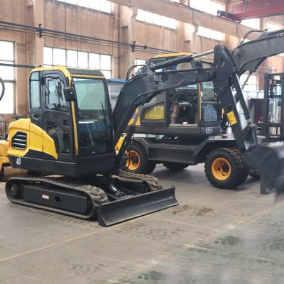 Cina Superpotenza 4 Ton Mini Excavator Saving Energy Compact piccolo Digger Machine in vendita