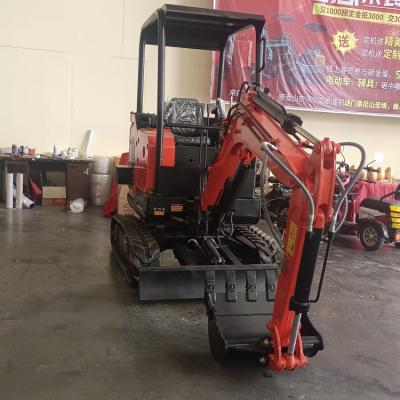 China Schuifdak Mini Hydraulic Excavator Rubber Tire 3 het Certificaat van Tone Digger ISO Te koop