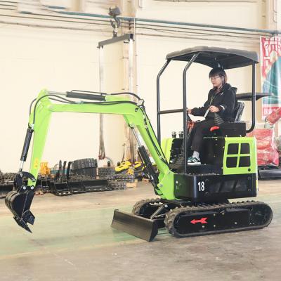 Cina 20kw Mini Excavator Three Cylinder Pilot diesel ha fatto funzionare l'escavatore a cucchiaia rovescia Mini Excavator in vendita