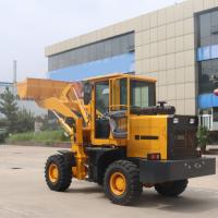 China Mini Front End Loader Machine , 1900kg Front Wheel Loader Excavator for sale