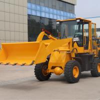 China Mini Front End Loader Machine , 1900kg Front Wheel Loader Excavator for sale