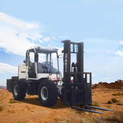 Cina Carrello elevatore su misura della costruzione del carrello elevatore 42KW 3500kg di Off Road in vendita
