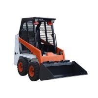 China Multi Function 700kg Rated Load Mini Skid Steer Loader 21kw Tracked Excavator for sale
