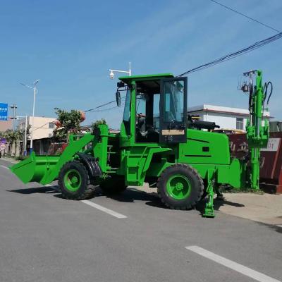 Cina caricatore trainabile movimento terra dell'escavatore a cucchiaia rovescia 0.5m3, piccolo Digger Loader Machinery in vendita