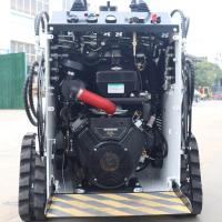 China Mini Front 639cc Track Skid Steer Loader With Ce Epa for sale