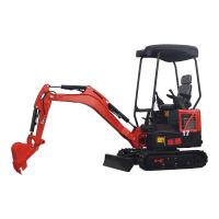 China Multifunction 1.7 Tonne 360 Mini Excavator Machine , Small Digging Machine for sale