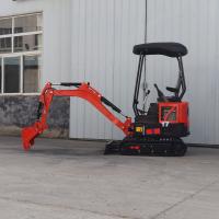 China Multifunction 1.7 Tonne 360 Mini Excavator Machine , Small Digging Machine for sale