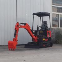 China Multifunction 1.7 Tonne 360 Mini Excavator Machine , Small Digging Machine for sale