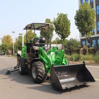China Epa Ce Compact Backhoe Loader 55 Kw 0.8m3 Bucket Capacity for sale