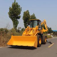 China 76kw Backhoe Front End Loader Hydraulic Mini for sale