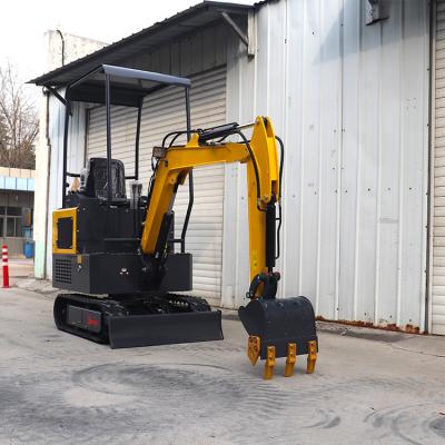 China 1.5 ton 1,7 ton mini-graafmachine China Goedkoop 1,6 ton mini-graver kleine graafmachines te koop Te koop