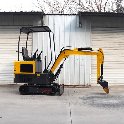 China 1.5 ton 1,7 ton mini-graafmachine China Goedkoop 1,6 ton mini-graver kleine graafmachines te koop Te koop