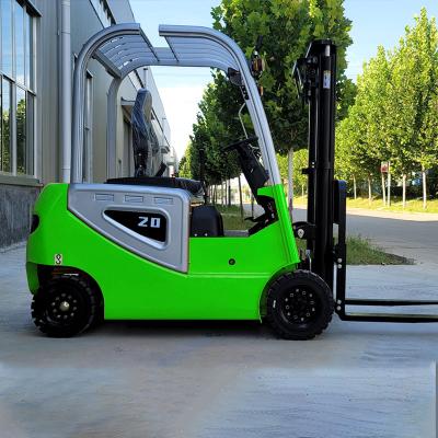 China Vorkheftruck voor landbouwhuisbouw 2Ton 3Ton 60V Lithiumbatterij Te koop