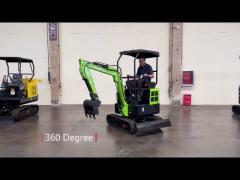 Multipurpose 1.2 Ton Mini Crawler Excavator With Changchai 192 Engine
