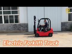 Battery Power Electric Forklift Truck 1 Ton Small Easy Maneuvering