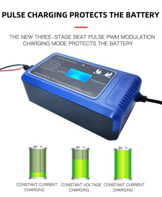中国 5A 6A 10Aの自動車12ボルトの太陽電池の充電器の脈拍修理EU米国イギリスのAU 販売のため