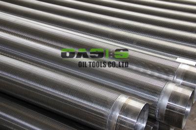 China Wedge wire screen, Wedge well screen,V wire screen,  V wire wrap screen , V wire water well screen for sale