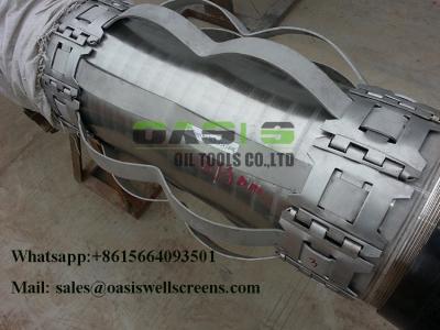 China Hinged double arch elastic casing centralizer,centralizers, Flexible sleeve centralizer, steel sleeve centralizer, ro for sale