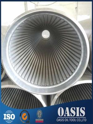 China Manufacture Stainless Steel Wedge Wire Pipe Cylinder for sale