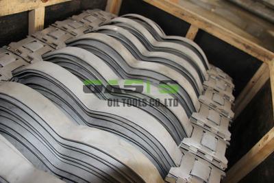 China Hinged double arch elastic casing centralizer,centralizers, Flexible sleeve centralizer, steel sleeve centralizer, ro for sale
