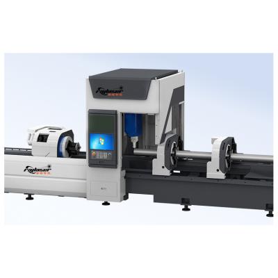 China Máquina de corte a laser de fibra de tubo de metal com opções de corte personalizáveis for sale