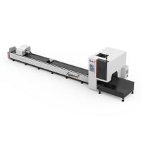 China High Precision Tube Cutting Machine High Speed Precise Chuck Type High Cutting Qualit for sale