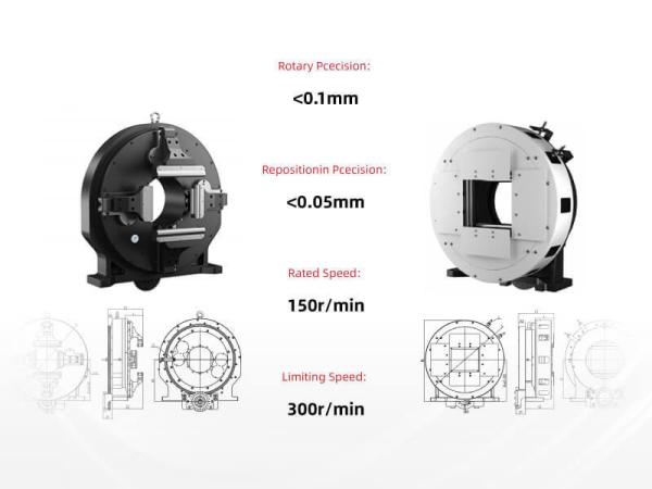 4500 KG Metal CNC Fiber Laser Cutting Machine With Dual Function And 6kW Laser Power