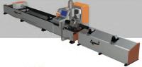 China TWO CHUCK LASER PIPE CUTTING MACHINE WITH MAX PROCESSING DIAMETER 500MM for sale