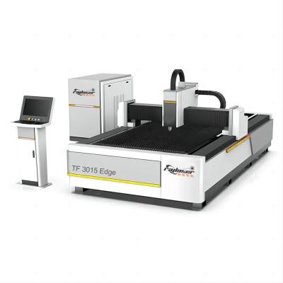 中国 HIWINガイドレール付き単一テーブル板金ファイバーレーザー切断 販売のため