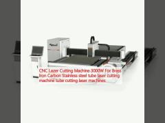 Macchina di taglio laser CNC 3000W per ottone Ferro Carbonio Acciaio inossidabile macchina di taglio laser tubo macchine di taglio laser tubo