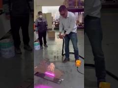 SEDAÇÃO MANUAL e ABLAÇÃO por laser industrial de precisão