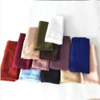 Quality Wholesale Solid Color Hijab square Jacquard Tudung for Muslim Women for sale