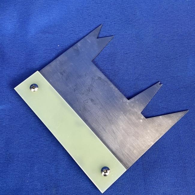 IEC 60695-11-3 Flame Height Gauge testing setup