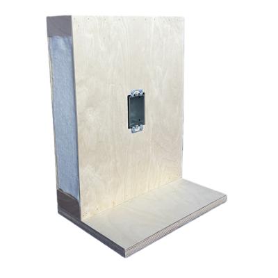 China UL498 Compliant UL Test Frame with Hardened Steel Pins for Secure Wall Mounting Plug Socket Tester for sale