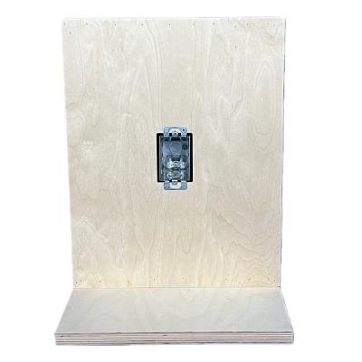 China UL498 Compliant UL Test Frame with Hardened Steel Pins for Secure Wall Mounting Plug Socket Tester for sale